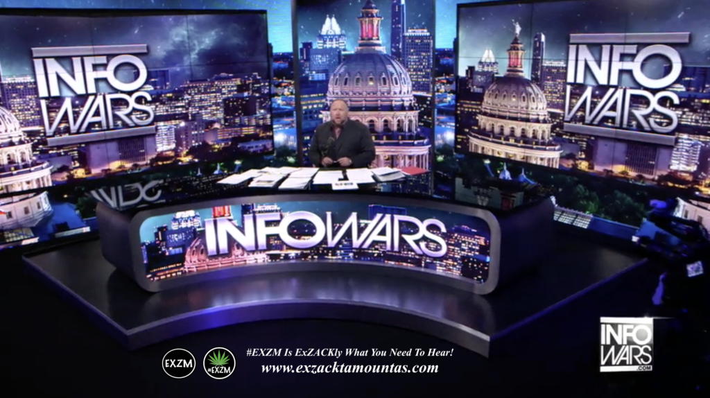 Alex Jones Live Infowars Studio EXZM Zack Mount February 25th 2021 copy ...